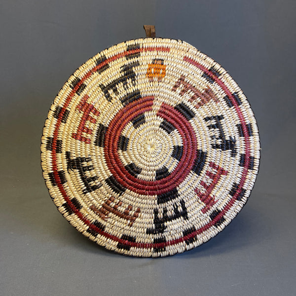 Peggy Rock Black, Navajo - basket with Many Goats Clan design (JM97 ...
