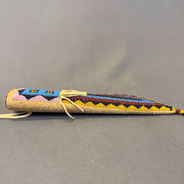 Cathy Smith Replica Lakota Sioux Beaded Knife Sheath (RK174) – The ...